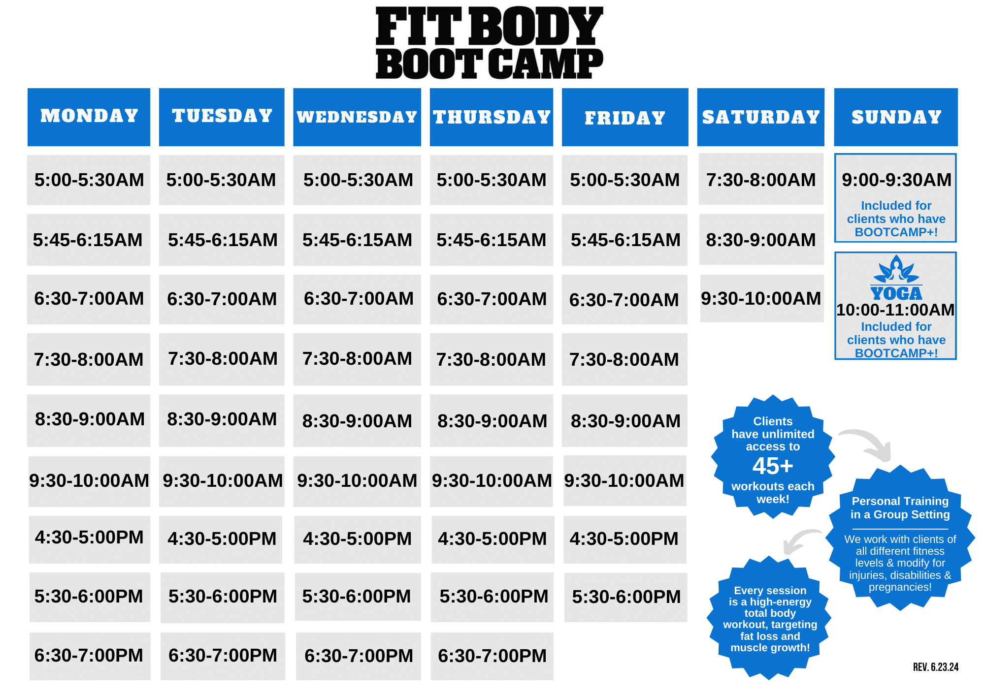 2024 28-Day Summer Body Project - Norwalk Fit Body Boot Camp
